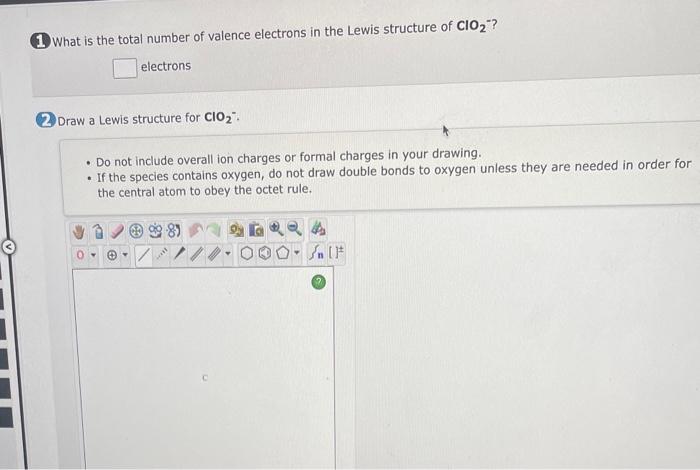 [Solved]: (1) What is the total number of valence electrons