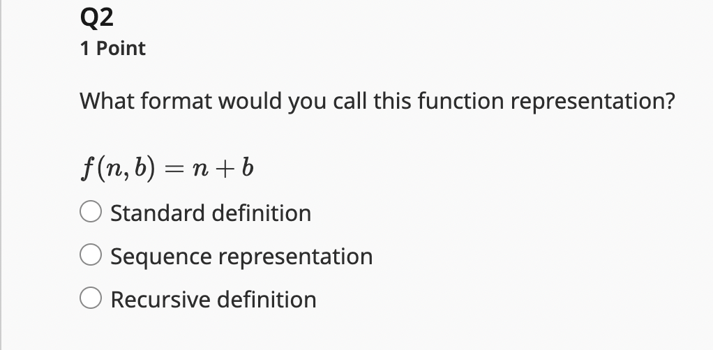Solved Q21 ﻿PointWhat format would you call this function | Chegg.com