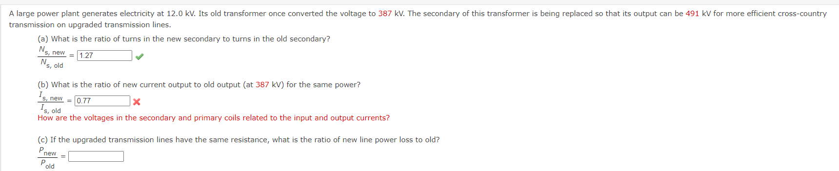 Solved transmission on upgraded transmission lines.(a) ﻿What | Chegg.com