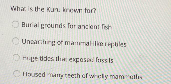Solved What was a Tritheledont? It was the most distinct | Chegg.com
