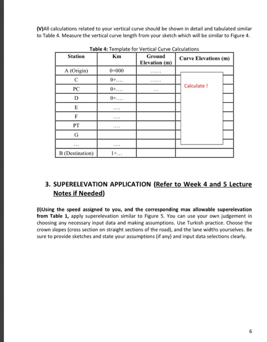 HIGHWAY DESIGN PROCESS FOR THIS PROJECT: 1. | Chegg.com
