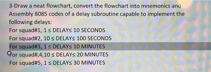 Solved 3-Draw a neat flowchart, convert the flowchart into | Chegg.com