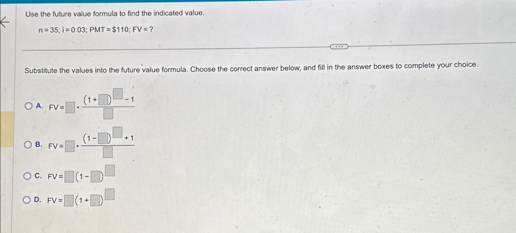 Solved Use the future value formula to find the indicated | Chegg.com