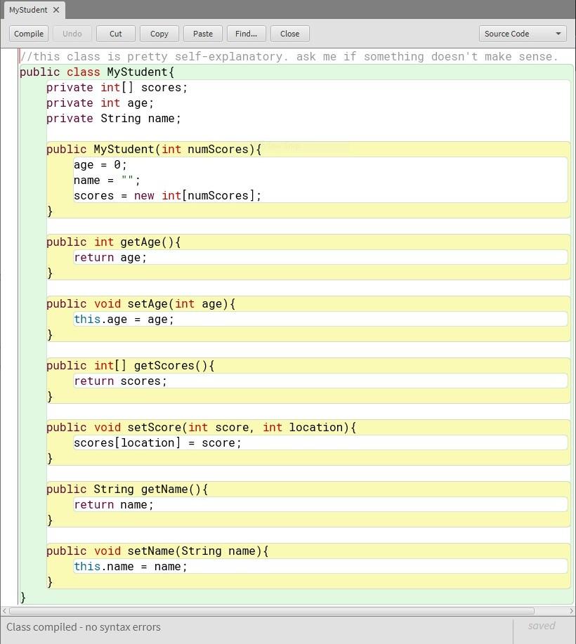 Solved this class is pretty self-explanatory. ask me if | Chegg.com