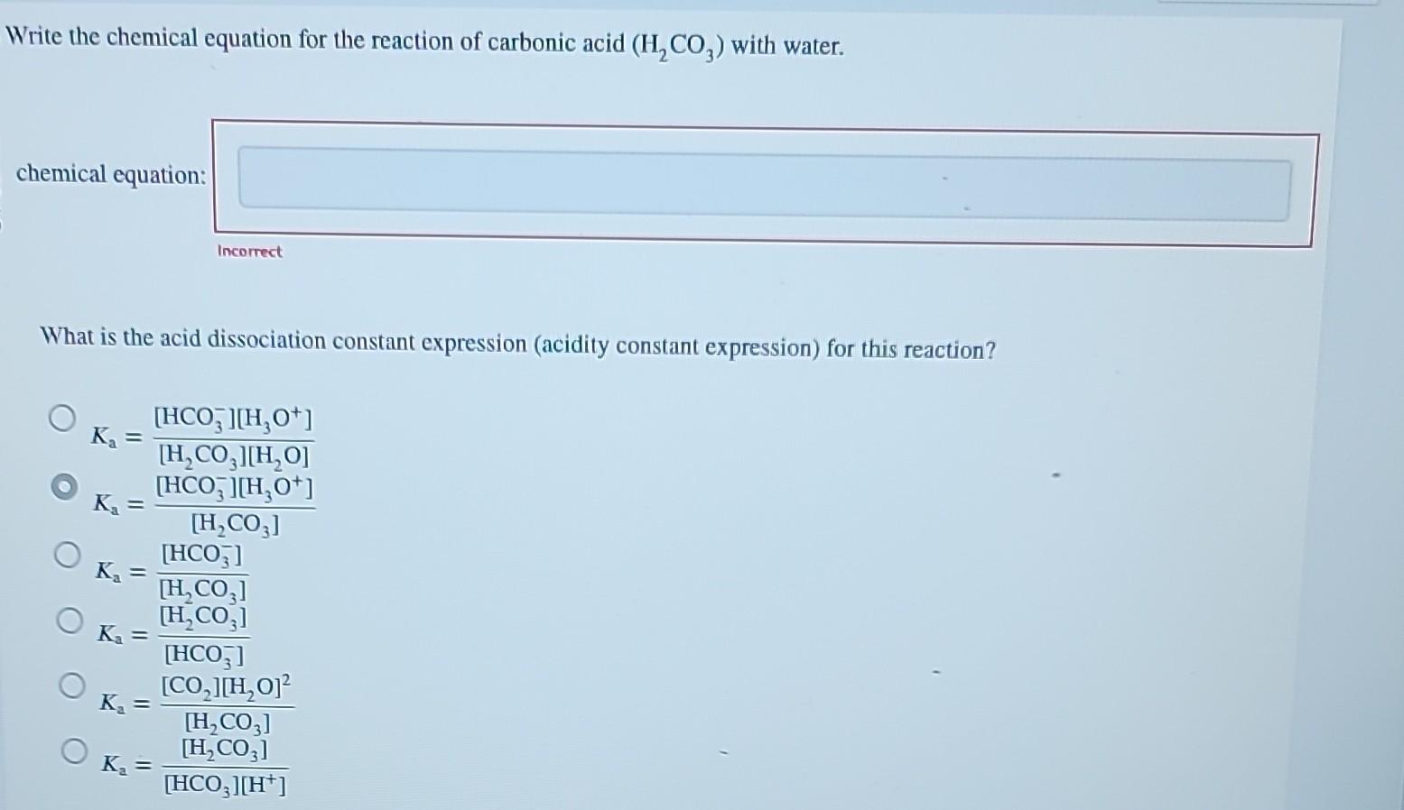 Solved Write the chemical equation for the reaction of | Chegg.com
