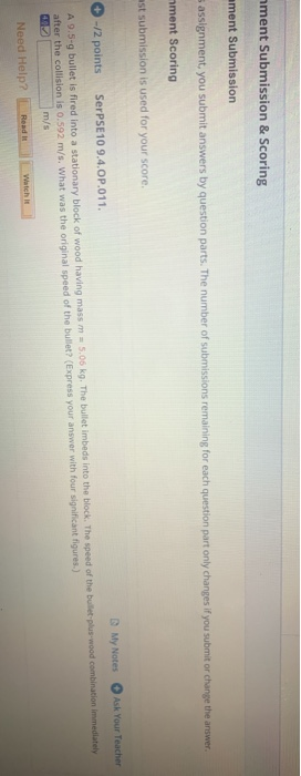 Solved ament Submission & Scoring ament Submission 5 | Chegg.com