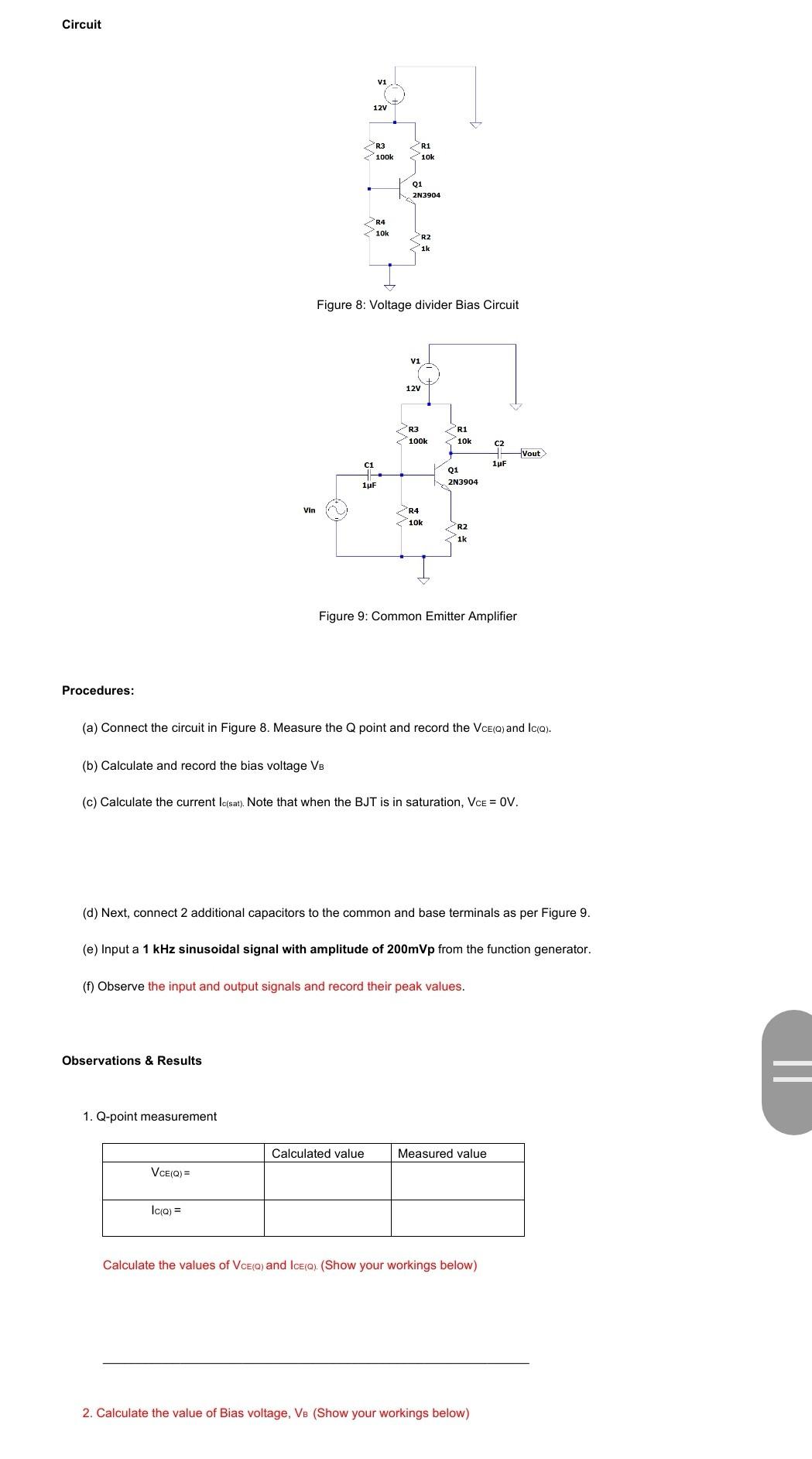 Solved Experiment 1: BJT Overview Figure 1: Bipolar Junction | Chegg.com