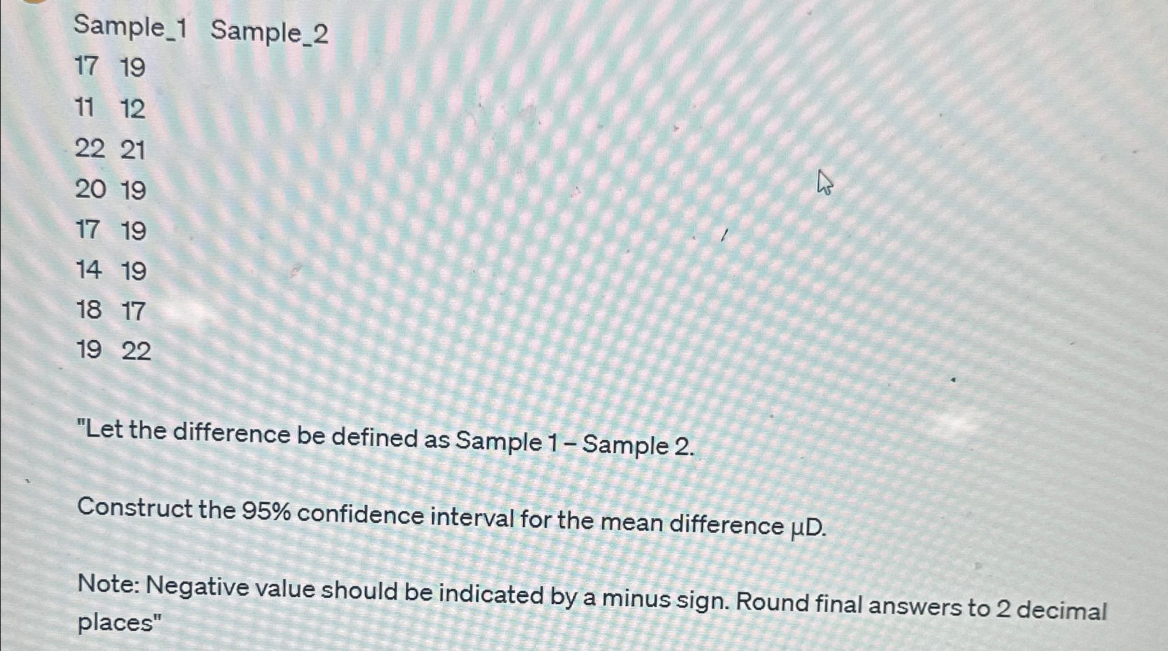 Solved Sample_1 | Chegg.com