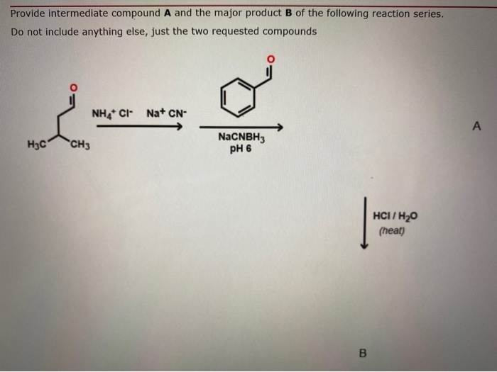 Solved Provide intermediate compound A and the major product | Chegg.com