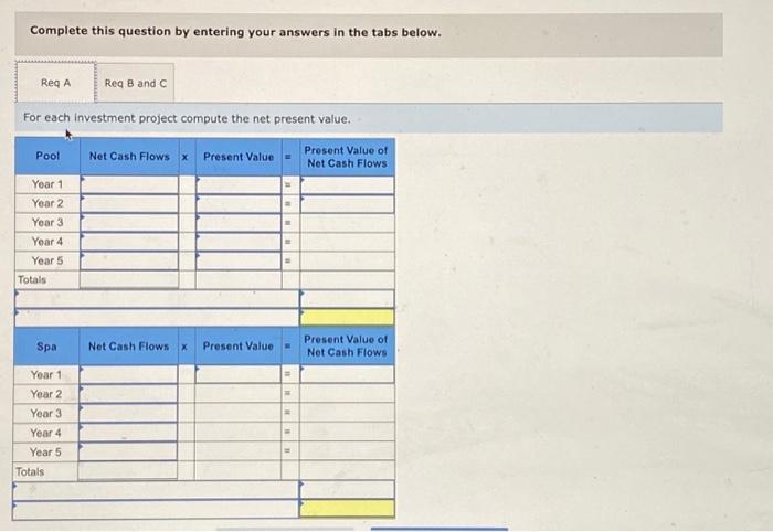 Solved Exercise 24-12 (Algo) Net present value, unequal cash | Chegg.com