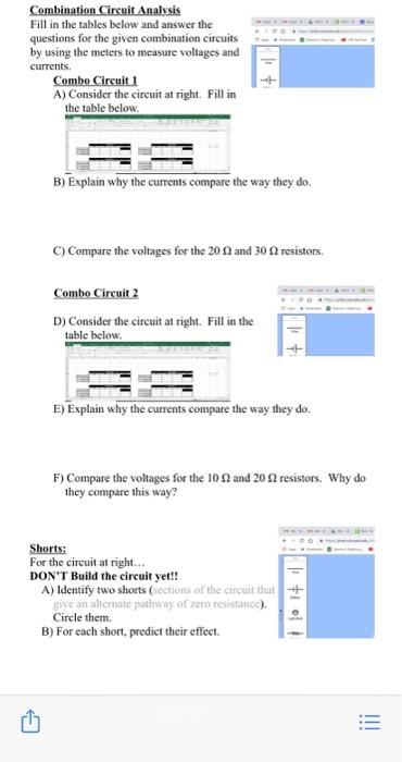 Solved Name: Period: Virtual Circuit Lab Simulation: We will | Chegg.com