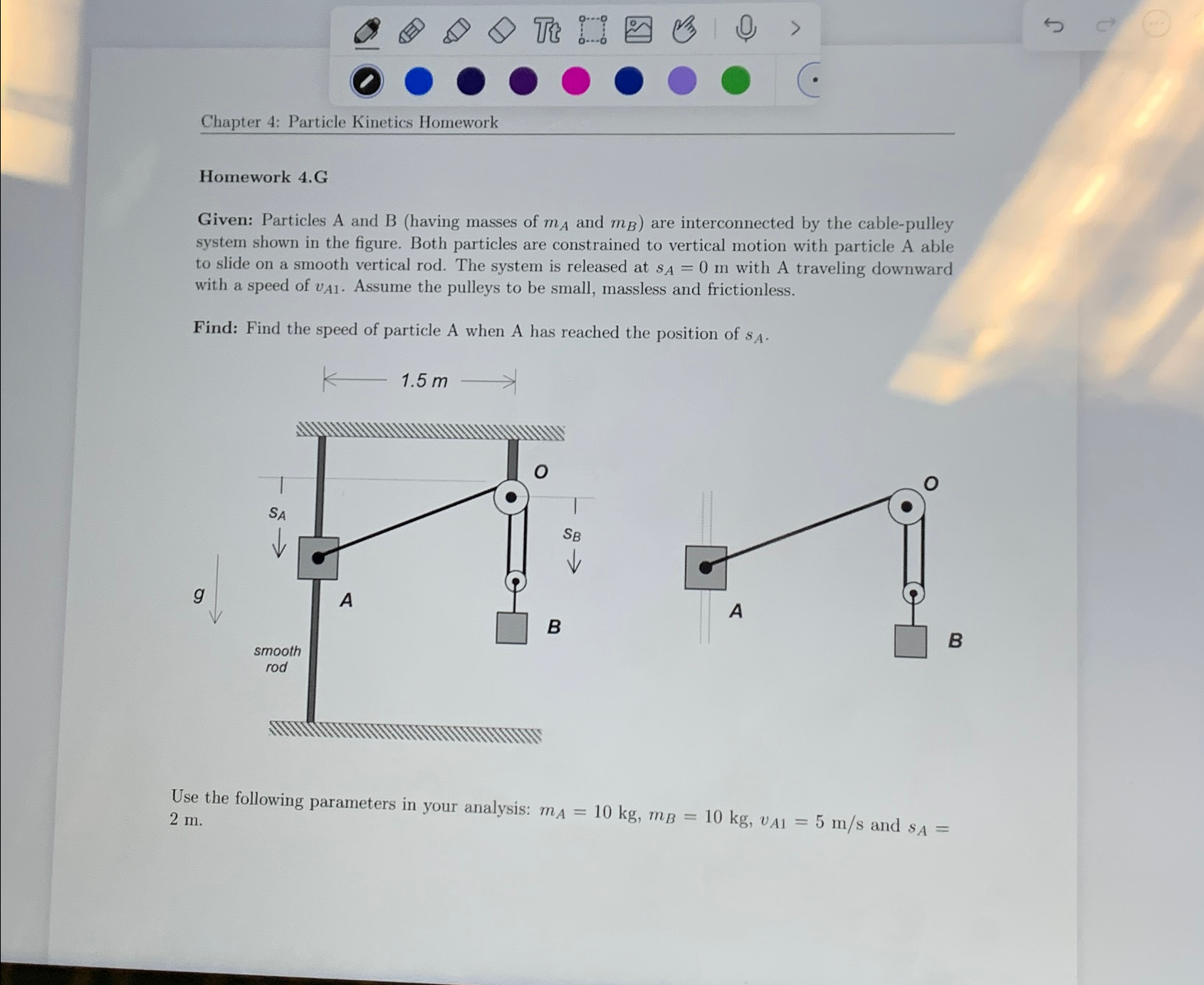Solved Chapter 4: Particle Kinetics HomeworkHomework | Chegg.com