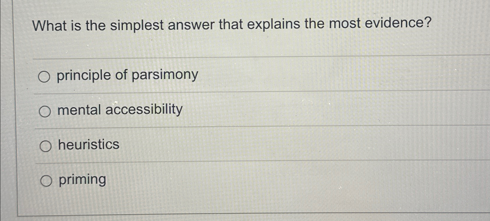 Solved What is the simplest answer that explains the most | Chegg.com