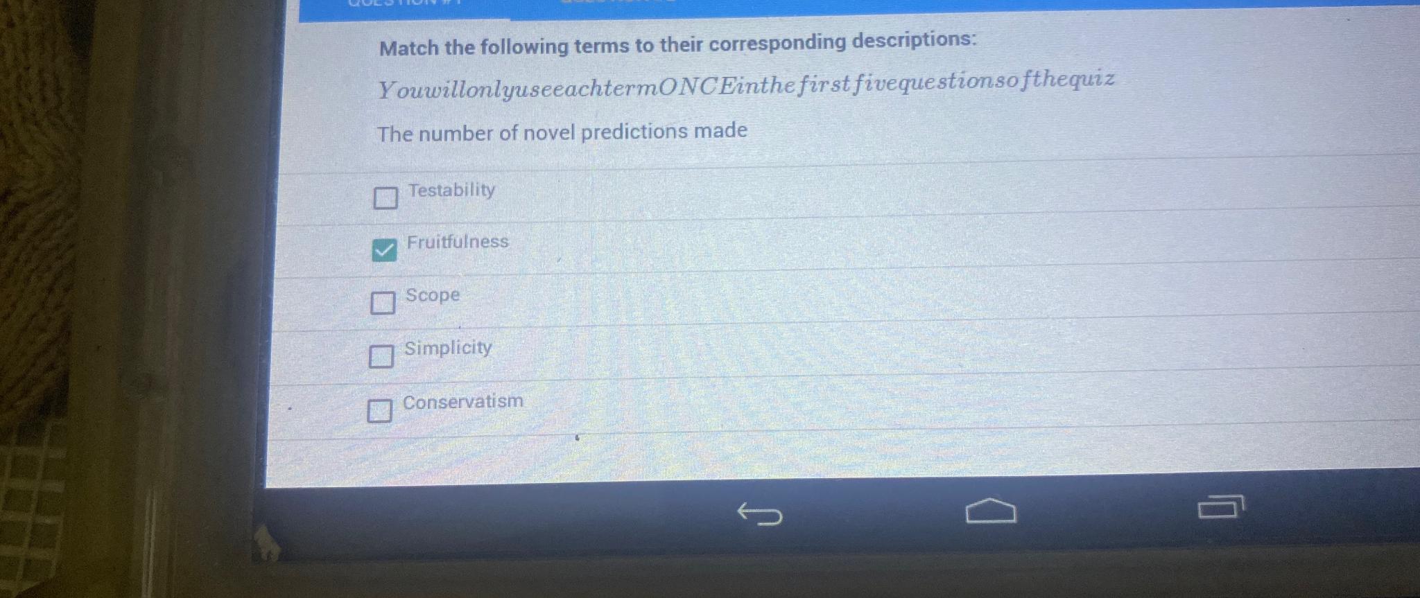 Solved Match the following terms to their corresponding | Chegg.com