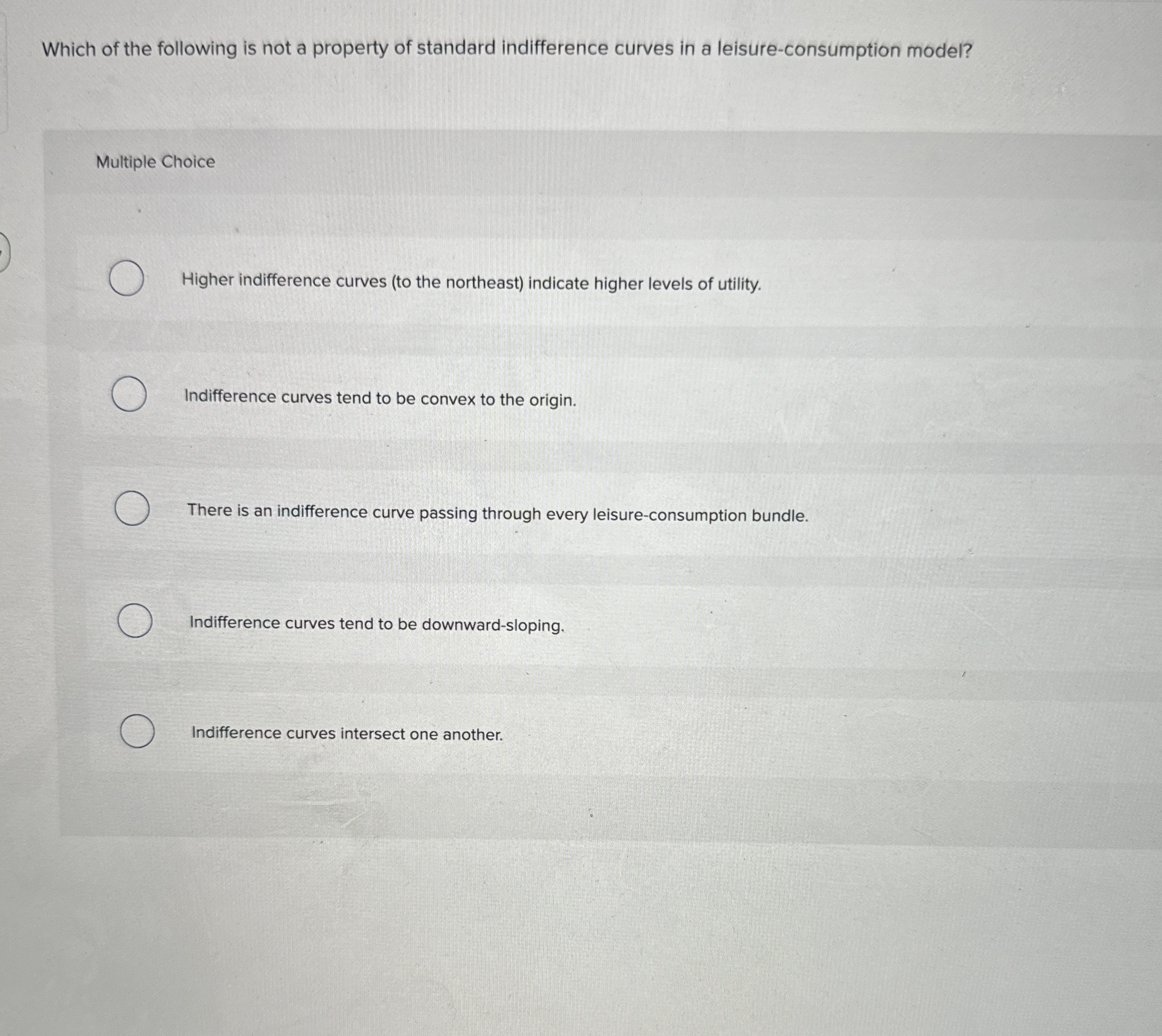 Solved Which of the following is not a property of standard | Chegg.com