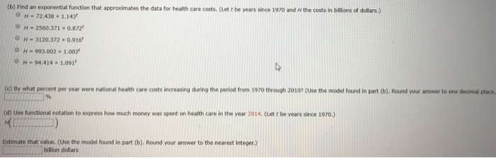 Solved For this exercise, round all regression parameters to | Chegg.com