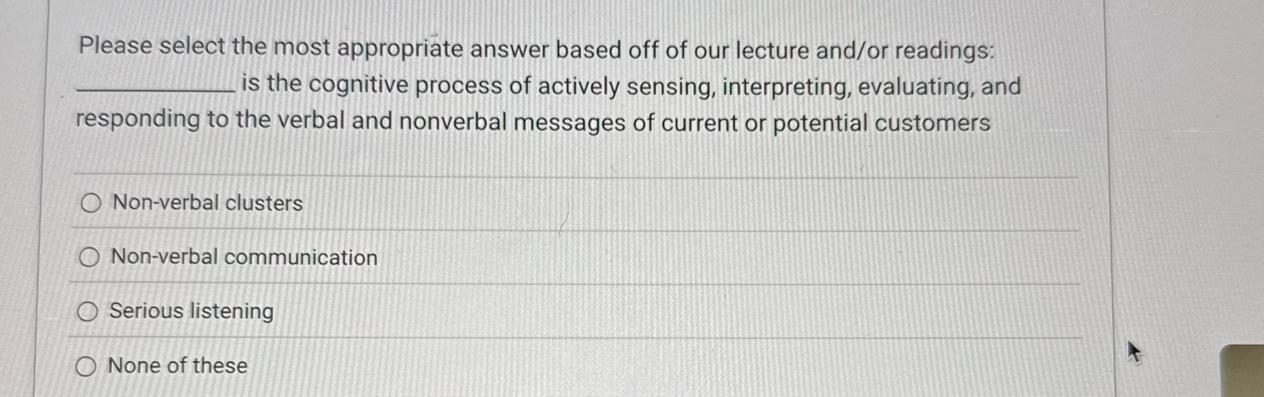 Solved Please select the most appropriate answer based off | Chegg.com