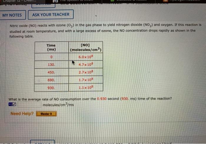 Solved 3. 1-/2 Points) DETAILS WAS OSGENCHEM1 12.1.WA.009. | Chegg.com Solved 3. 1-/2 Points) DETAILS WAS OSGENCHEM1 12.1.WA.009. | Chegg.com