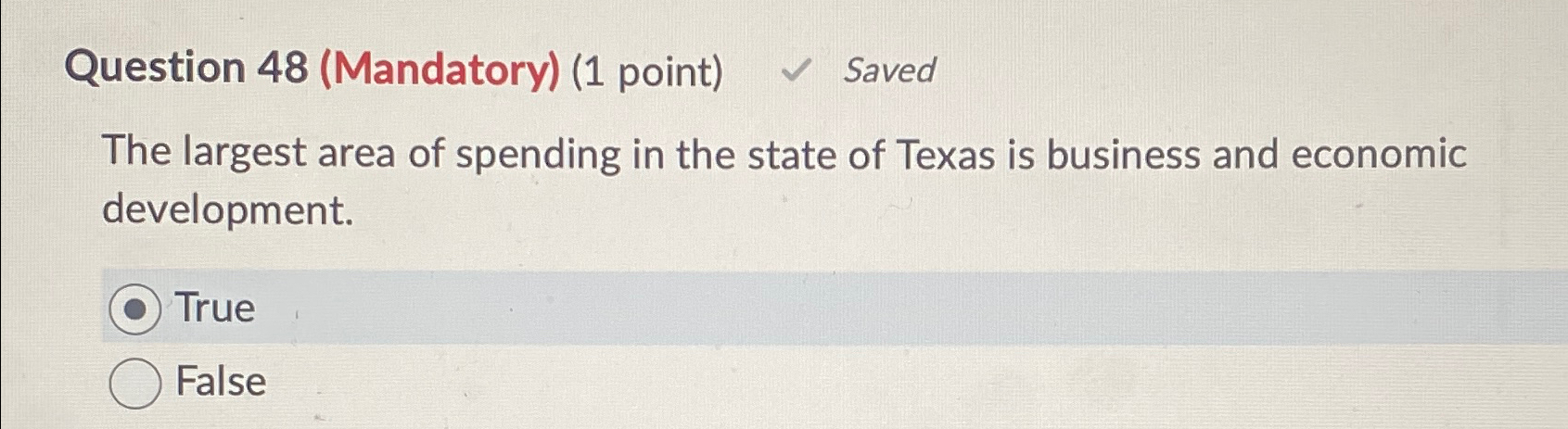 Solved Question 48 (Mandatory) (1 ﻿point) ﻿SavedThe largest | Chegg.com