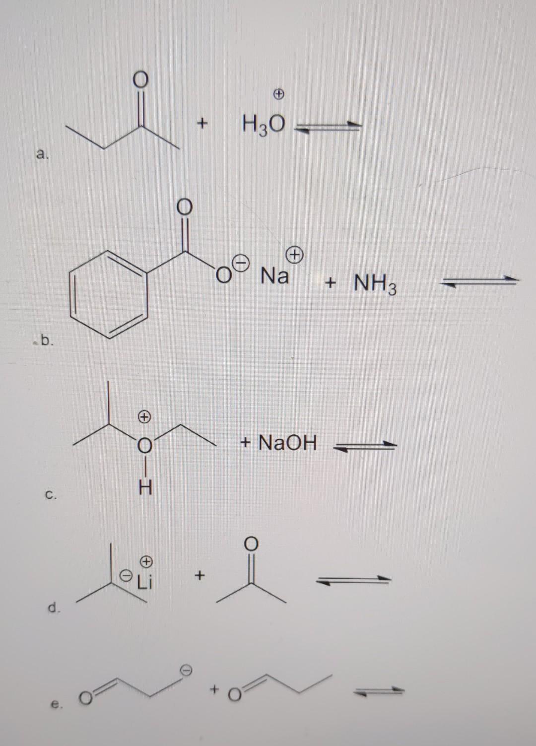 Solved predict the products for the acid-base reactions. | Chegg.com