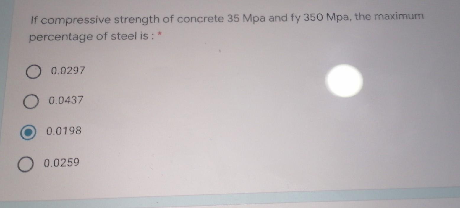 Solved If compressive strength of concrete 35 Mpa and fy 350 | Chegg.com