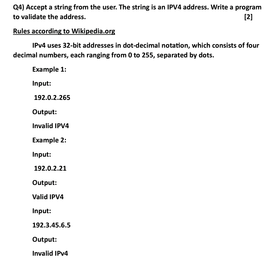 Solved Q4 accept A String From The User The String Is An