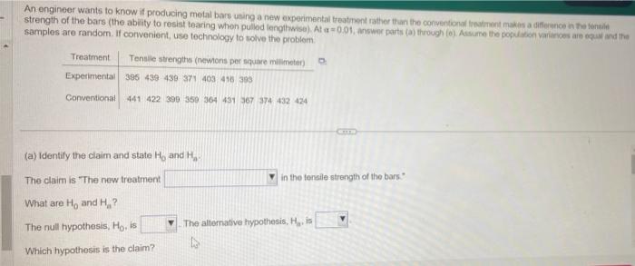 Solved samples are random. If convenient, use technology to | Chegg.com