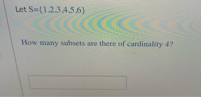 Solved Let S={1,2,3,4,5,6,7,8,9,10,11} How many subsets | Chegg.com