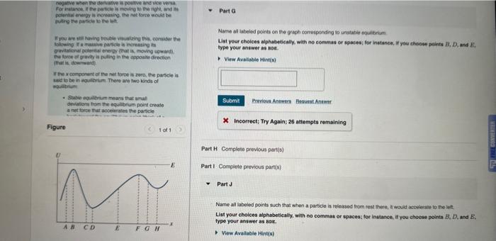 Solved Part H Complete previous part(s) Part 1 Conplete | Chegg.com