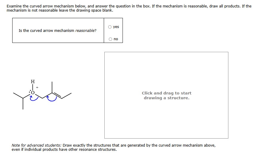 Solved Examine the curved arrow mechanism below, and answer | Chegg.com