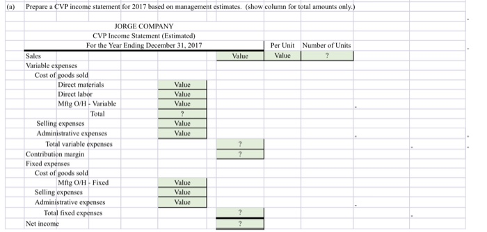 Solved P19-1 Prepare a CVP income statement compute | Chegg.com
