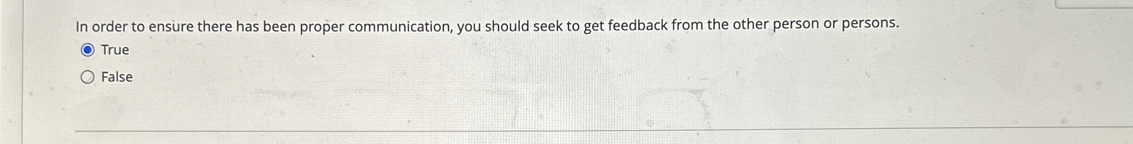 Solved In order to ensure there has been proper | Chegg.com