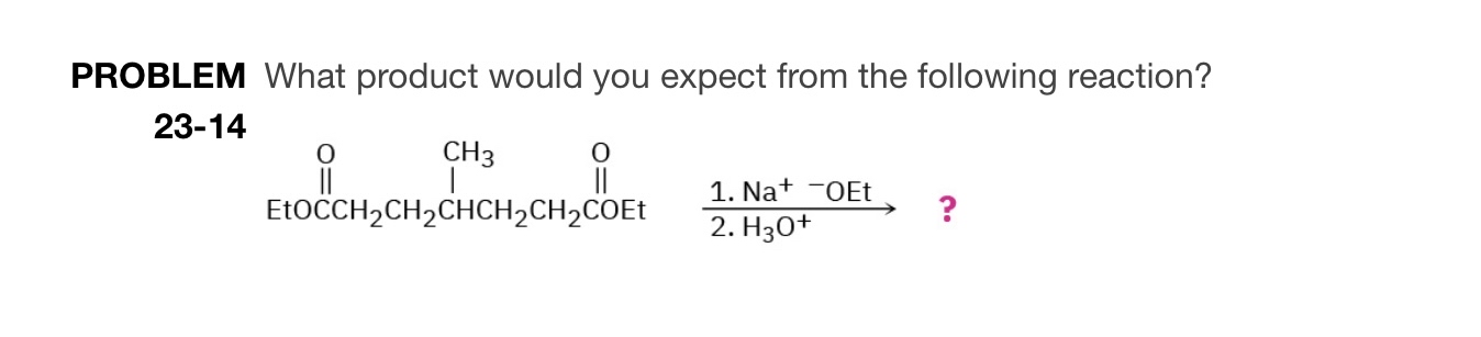 Solved PROBLEM What product would you expect from the | Chegg.com