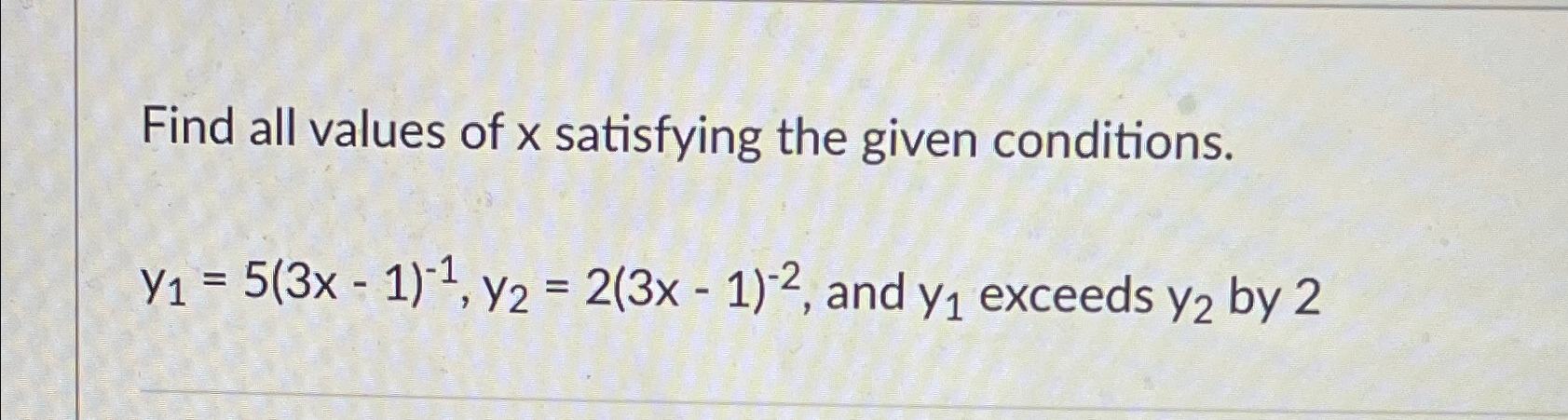 Solved Find all values of x ﻿satisfying the given | Chegg.com
