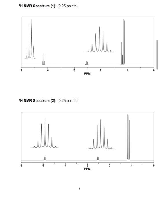 Solved 1. Predict the multiplicity of each signal in the | Chegg.com
