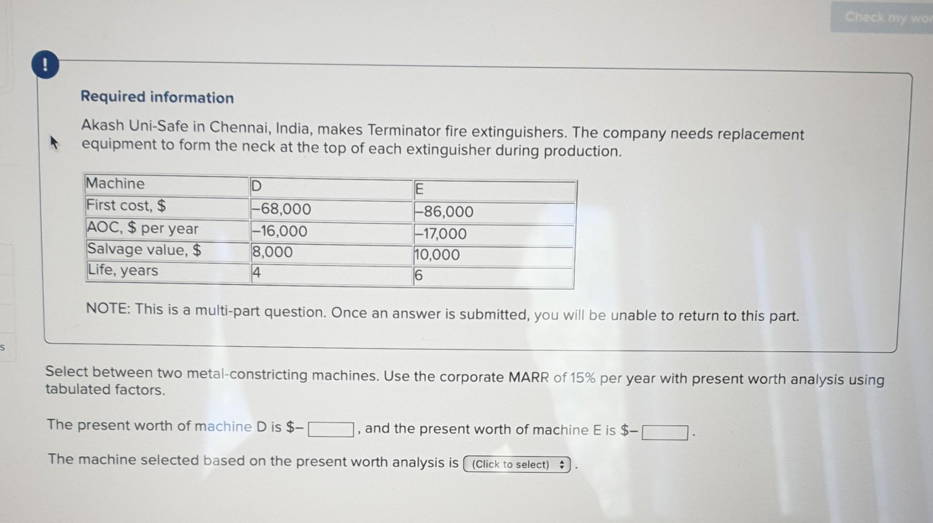 Solved Two methods can be used for producing expansion | Chegg.com