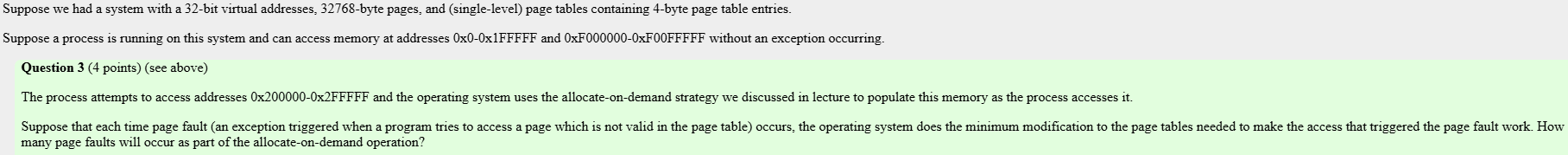 Solved Suppose we ﻿had a system with a 32-bit virtual | Chegg.com