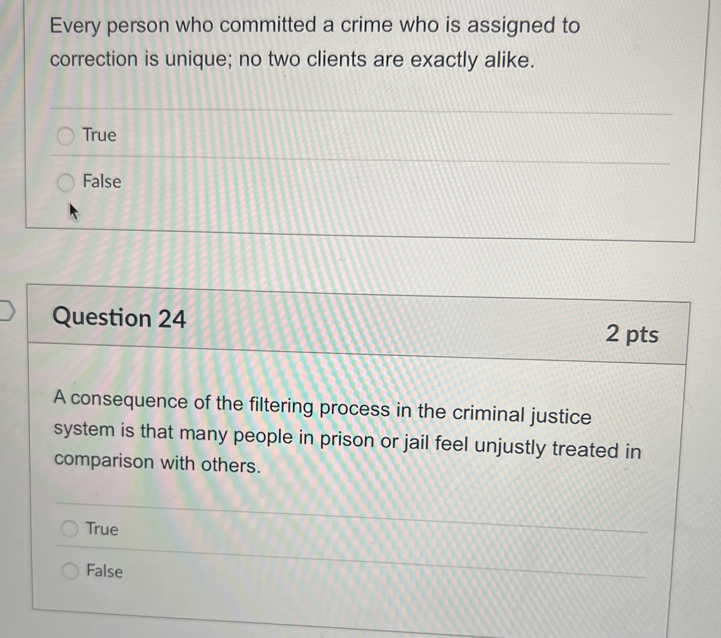 Solved Every person who committed a crime who is assigned | Chegg.com