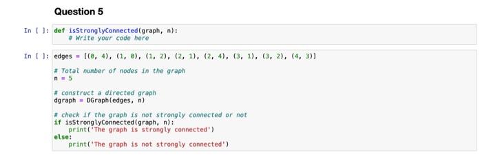 Solved Q5. Check whether the given directed graph is | Chegg.com