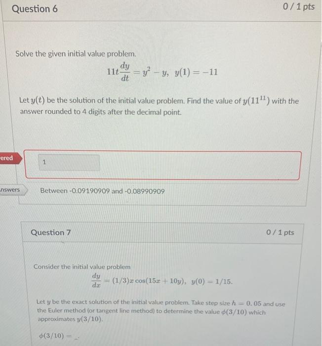 Solved will you clearly write steps to solve both 6 and 7 | Chegg.com
