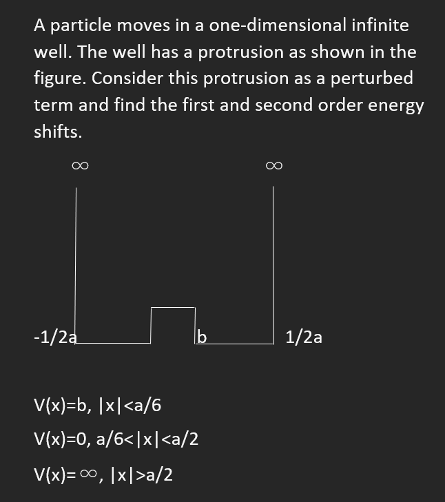 Solved A particle moves in a one-dimensional infinitewell. | Chegg.com