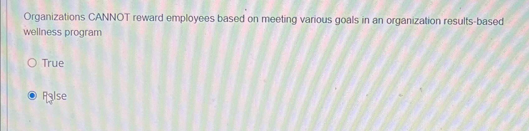 Solved Organizations CANNOT reward employees based on | Chegg.com