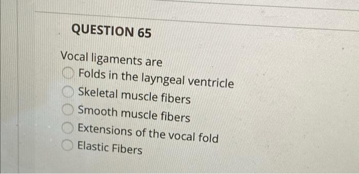 Solved QUESTION 61 The terminal web of an epithelial cell is | Chegg.com