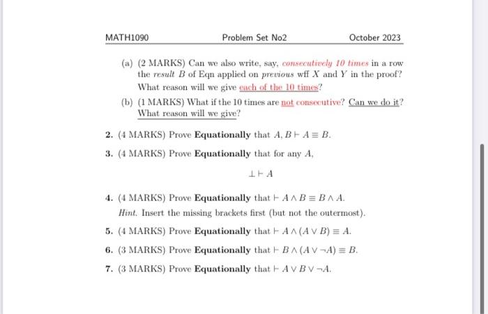 Solved 1. By definition, in a Σ-proof we are free to write | Chegg.com