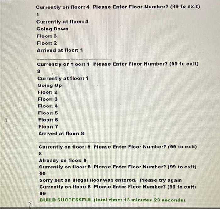 Solved n instance variable of type int called floor. This | Chegg.com