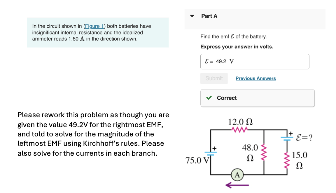 Solved Pleas rework this problem with the criteria given. | Chegg.com