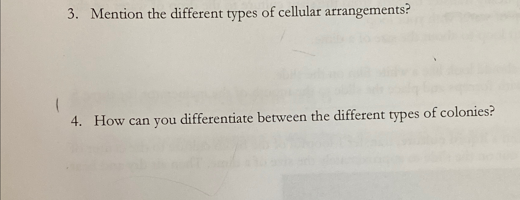 Solved Mention the different types of cellular | Chegg.com
