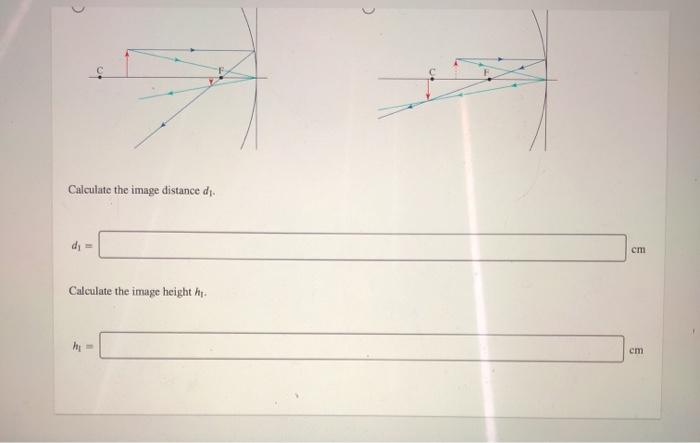 Solved An object 1.70 cm tall is placed 2.90 cm in front of | Chegg.com