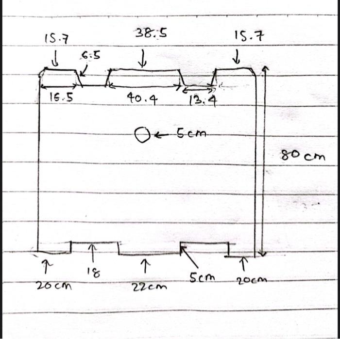 Solved Front view and side view of concrete barriers help to | Chegg.com