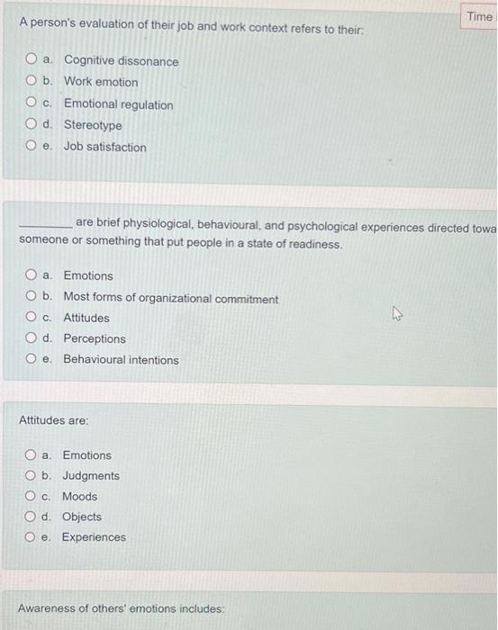 Solved According to the EVLN model, people who are | Chegg.com